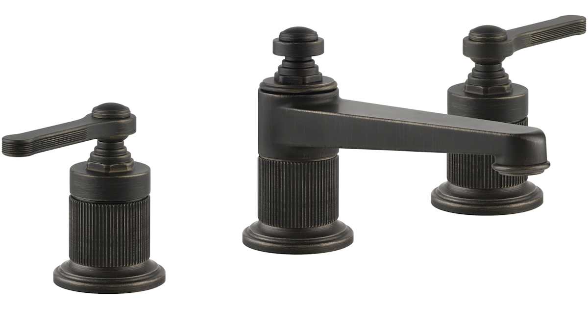 Gessi 65011-187 Venti20 1.2 GPM Widespread Bathroom Faucet with Pop-Up ...