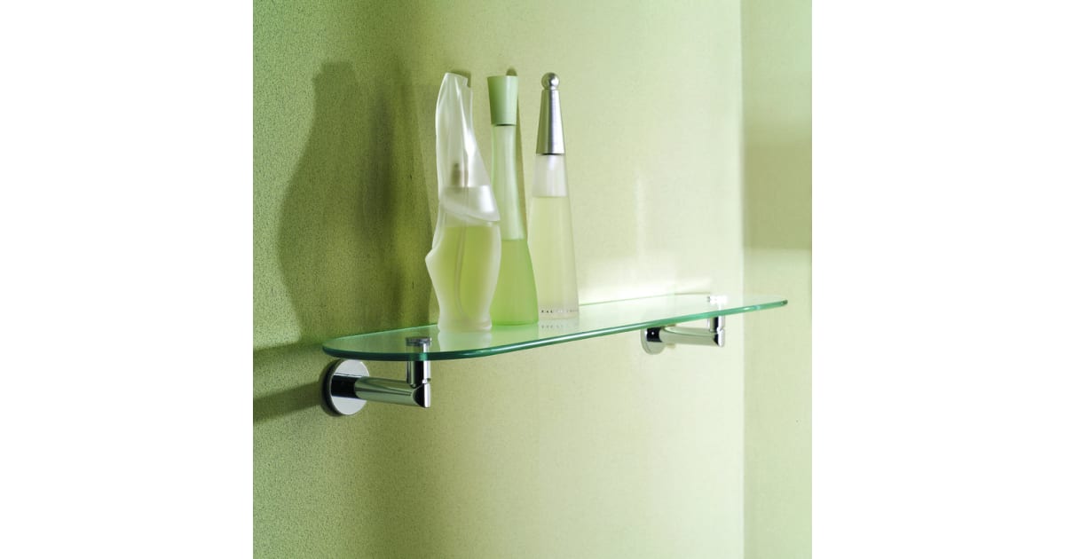 Ginger 0234-18TSCL 1/4" x 18" Tempered Replacement Glass Shelf from the ...