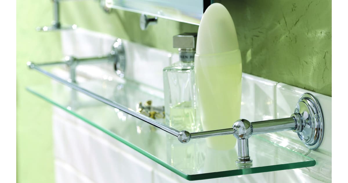 Ginger 2635-24TSCL 24" Tempered Replacement Glass Shelf from the London ...