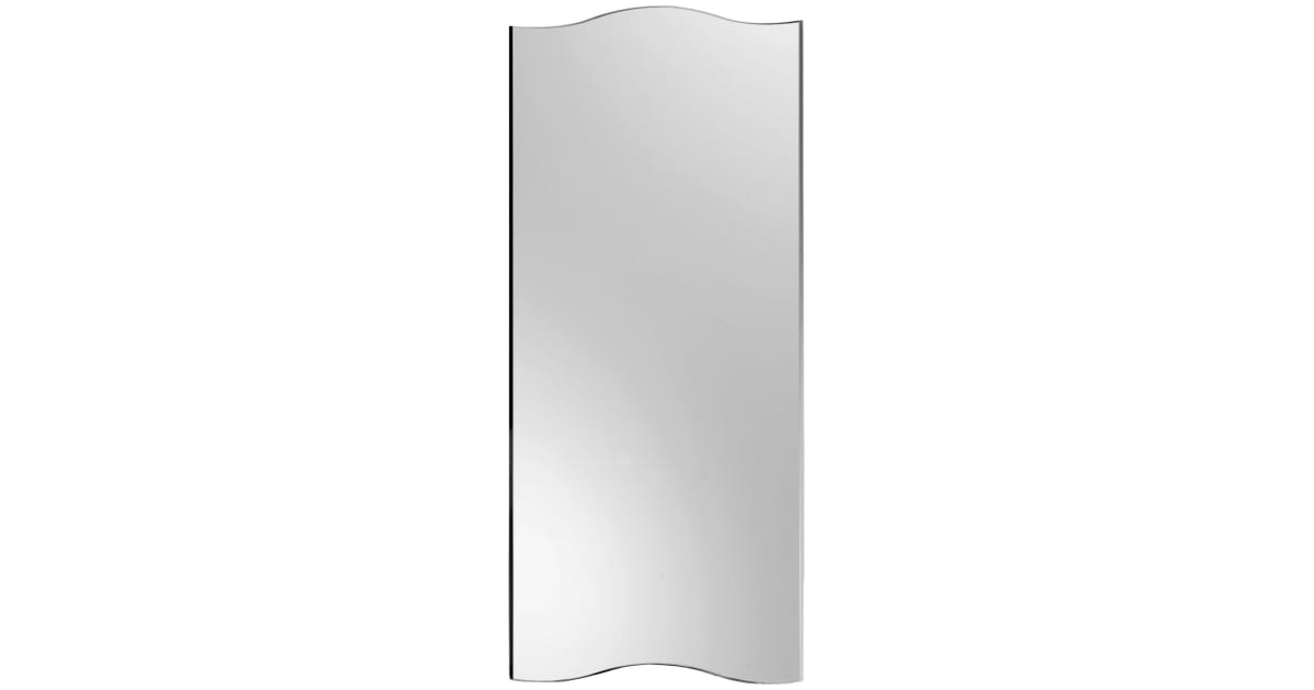 Ginger 0241 16" x 36" Frameless Mirror from the Sine Collection ...