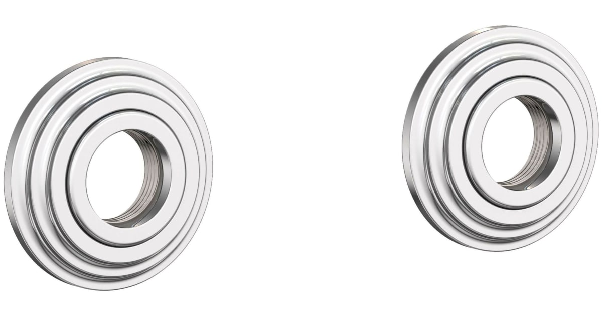 Ginger 920-2400/PC Chelsea Grab Bar Decorative Rings and Mounting Kit ...