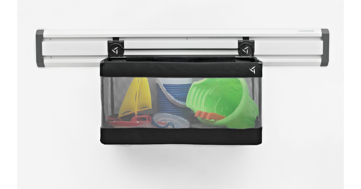 Gladiator GAWU24MBBH 24" Wide GearTrack Mesh Basket - 35 lb. Capacity ...