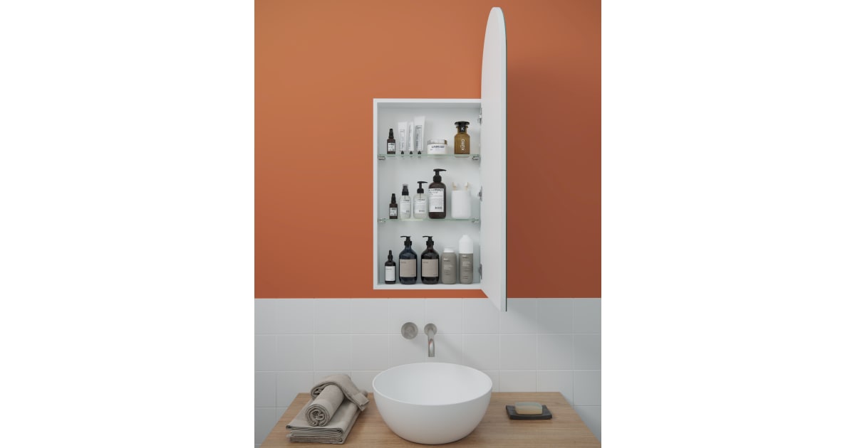 Glass Warehouse MC1-AR-18X40 Shira 18" x 40" Framed Single Door ...