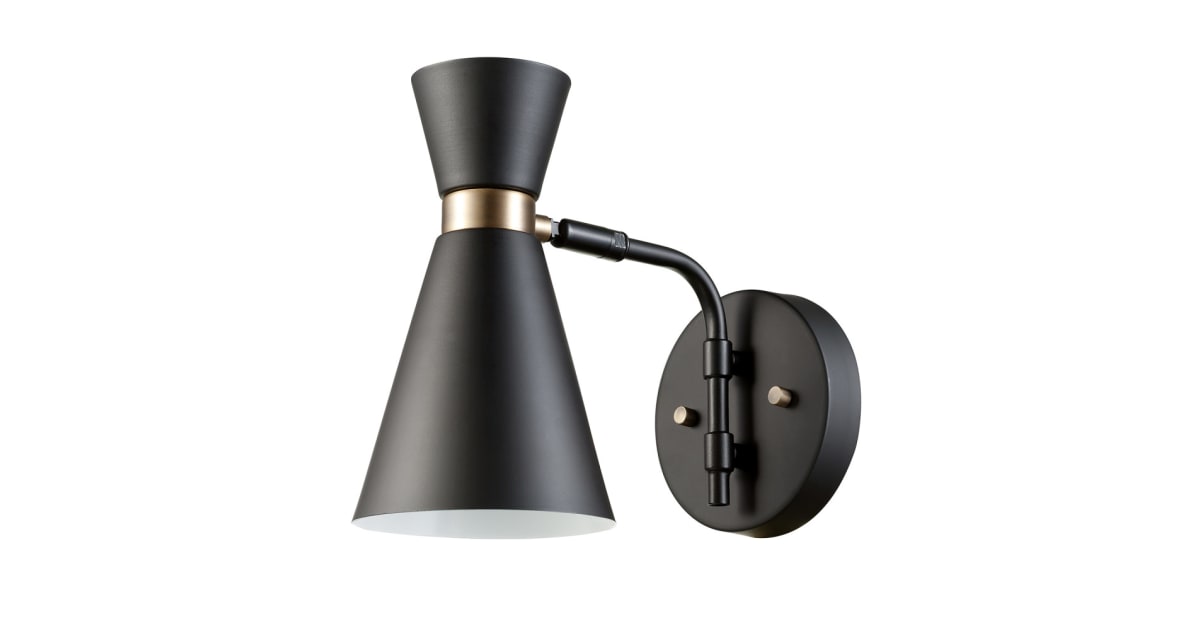 Globe Electric 65855 Belmont Single Light 8-11/16" Tall Wall Sconce ...