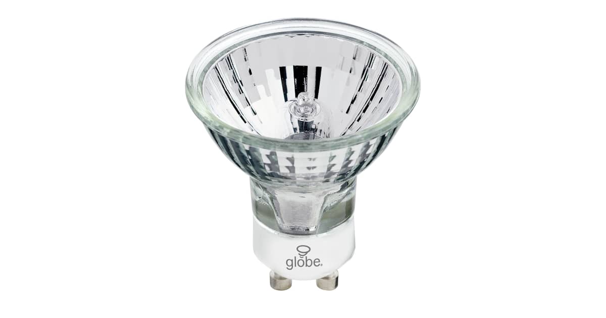 Globe Electric 00350 Pack of (6) 50 Watt Soft White Dimmable MR16 Twist ...