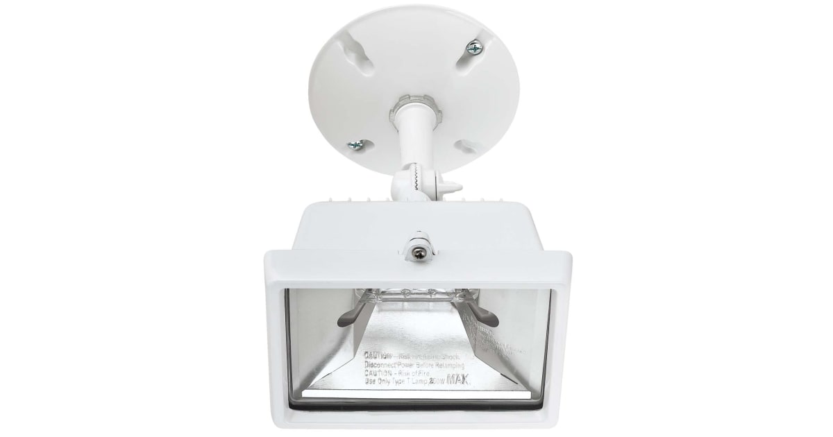 Globe Electric 60602 250 Watt One Light Outdoor Halogen Security Light ...