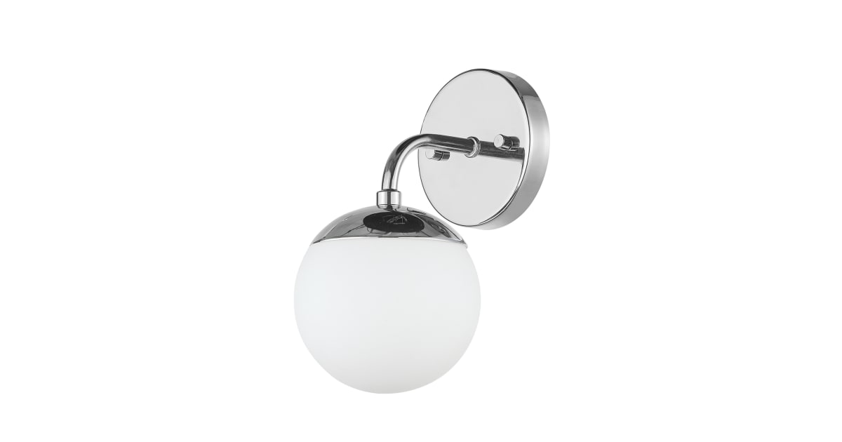 Globe Electric 65811 Vega Single Light 9" Tall LED Bathroom Sconce ...