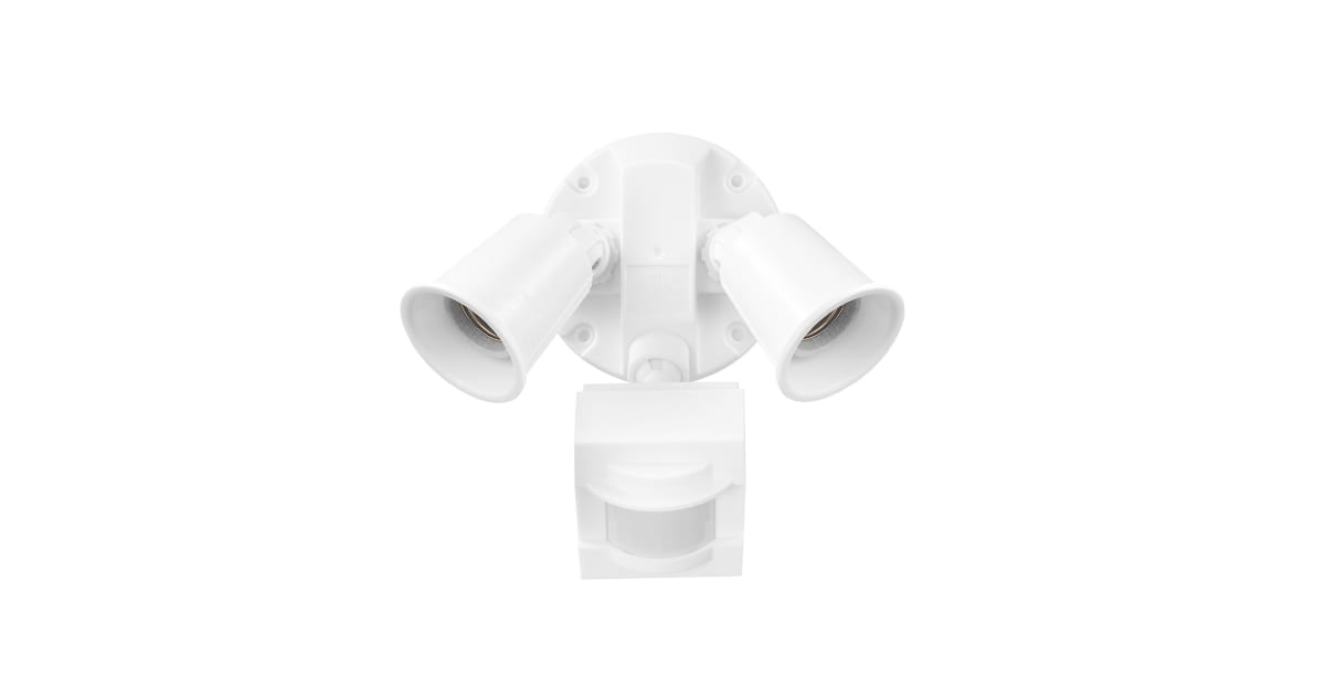Globe Electric 91008644 Motion Sensing Double Light 3-11/16" Wide ...