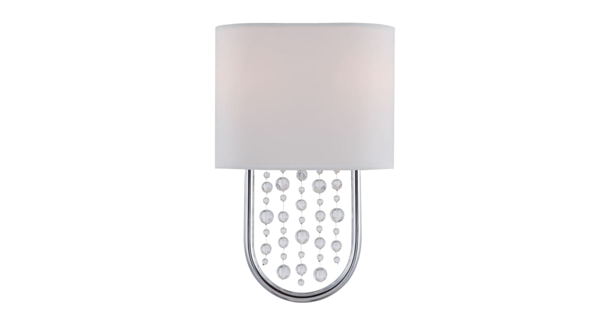 Golden Lighting 7071-BA1 CH Contemporary / Modern Single Light Wall ...