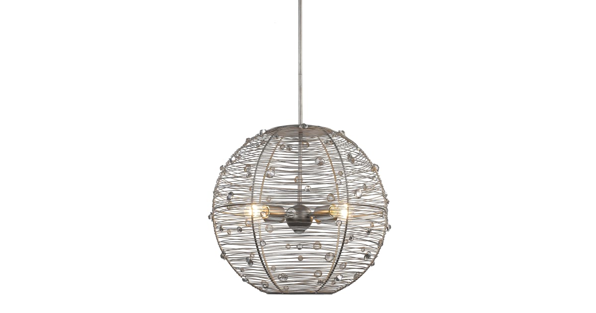 Golden Lighting 1993-M PS Joia 4 Light 21-1/4" Wide Pendant | Build.com
