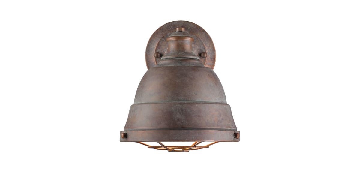 Golden Lighting 7312-1W CP Bartlett 1 Light 9.25" Wide Wall Sconce ...