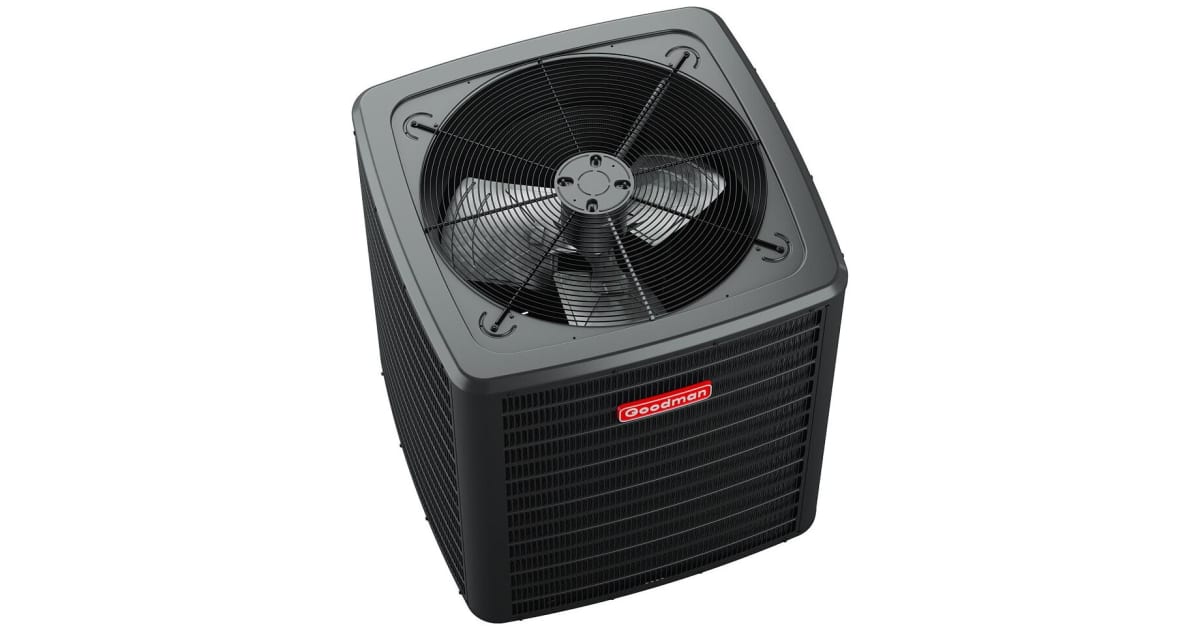 Goodman GLZS4BA4210 GLZS4B Series 3.5 Ton Cooling 42,000 BTU Heating ...