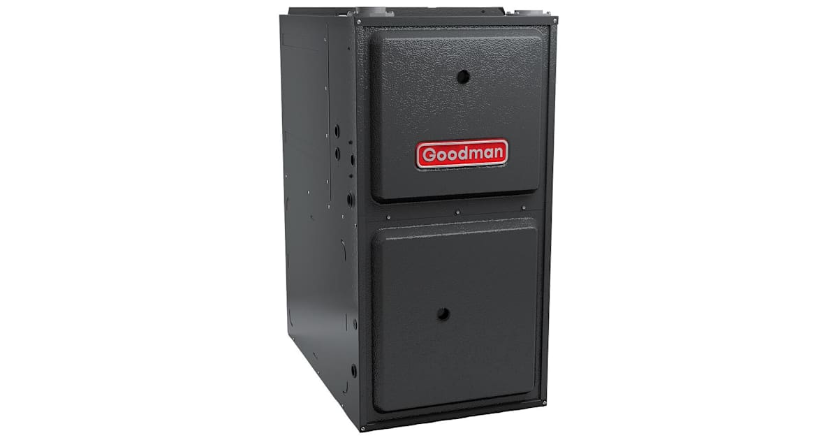 Goodman GM9C960603BN GM9C96 Series 60,000 BTU Two Stage Natural Gas Furnace - 96% AFUE ...