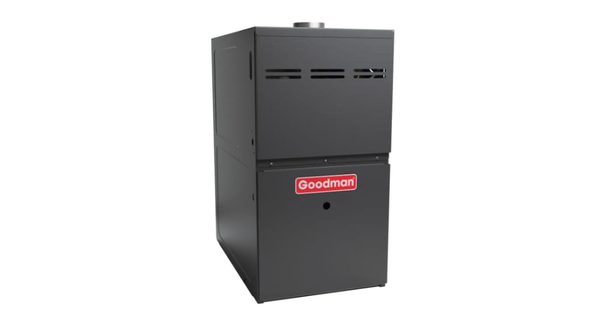 Goodman GMVC800603BN GMVC80 Series 60,000 BTU Two Stage Natural Gas ...