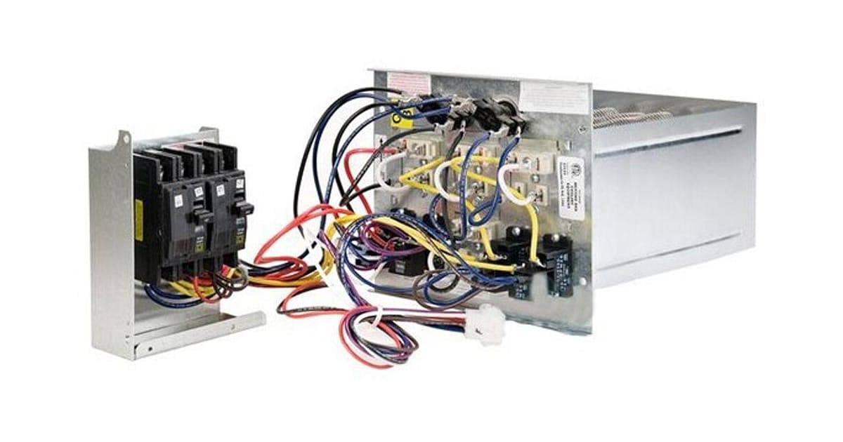 Goodman HKSC19CB 19.2 kW Electric Heat Kit with Circuit Breaker for Air ...