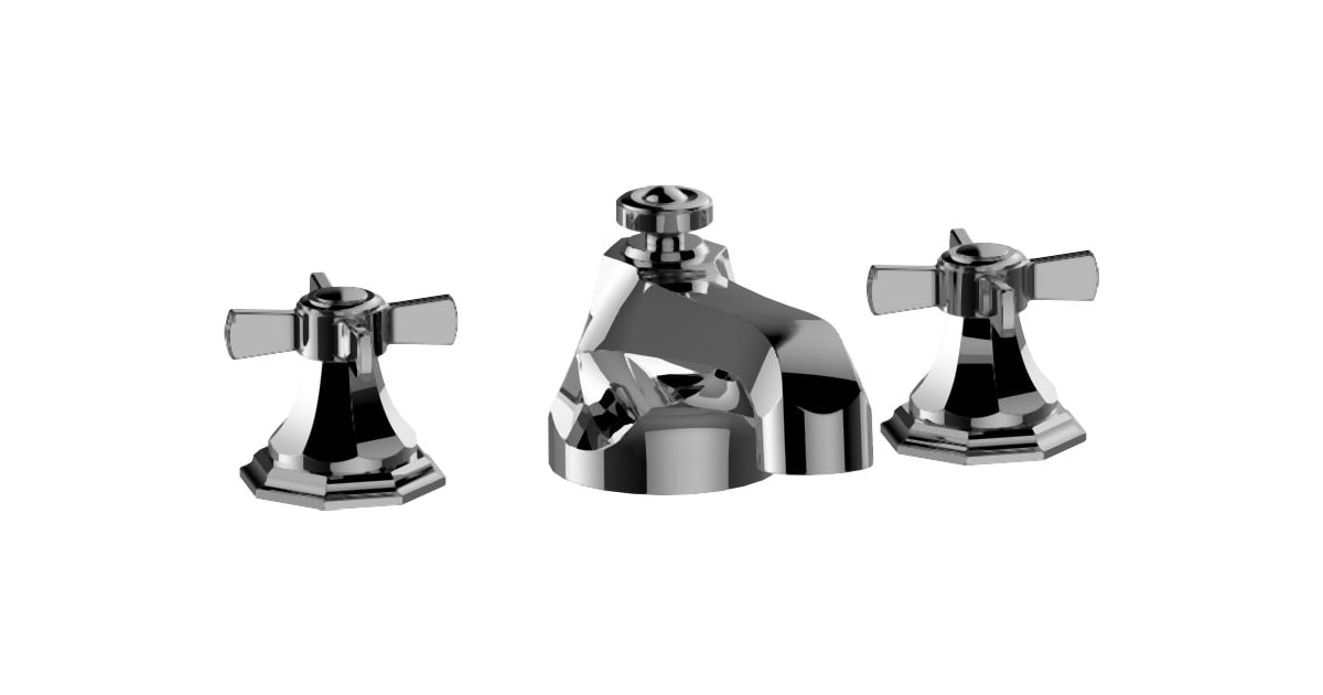 Graff G-1952-C16R-PC Topaz Deck Mounted Tub Filler | Ferguson Home