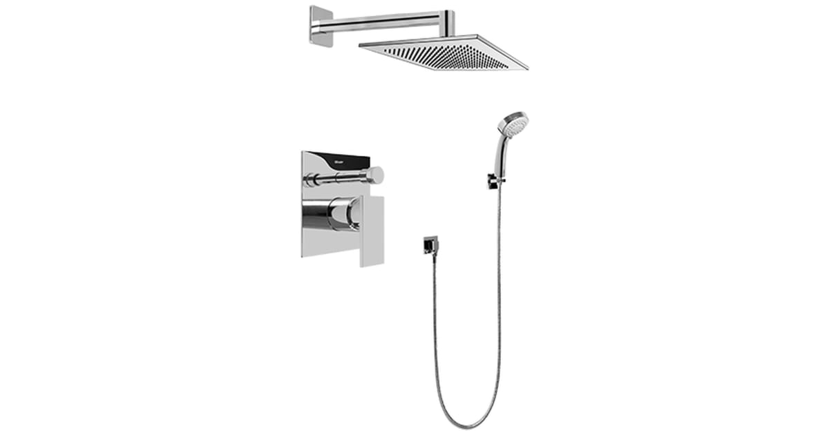 Graff G-7296-LM31S-PC-T Solar Pressure Balanced Shower System with ...