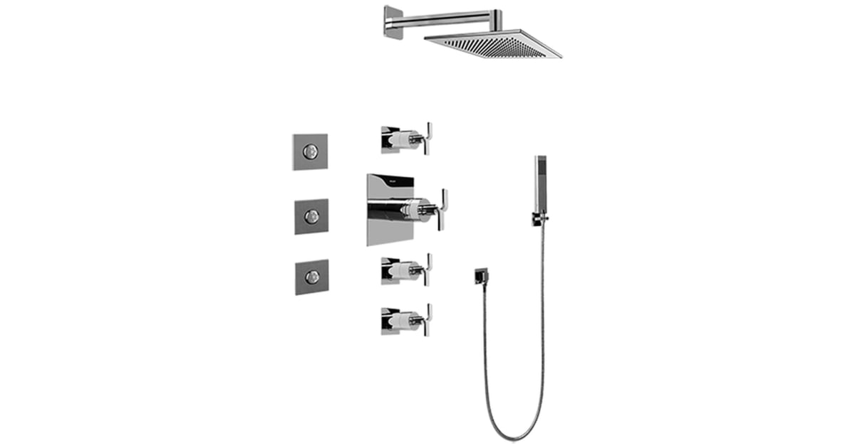 Graff GC1.122A-C9S-PC Immersion Thermostatic Shower System with Shower ...