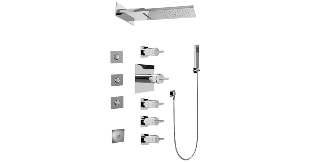 Graff GH1.124A-C14S-PC Aqua-Sense Thermostatic Shower System with ...