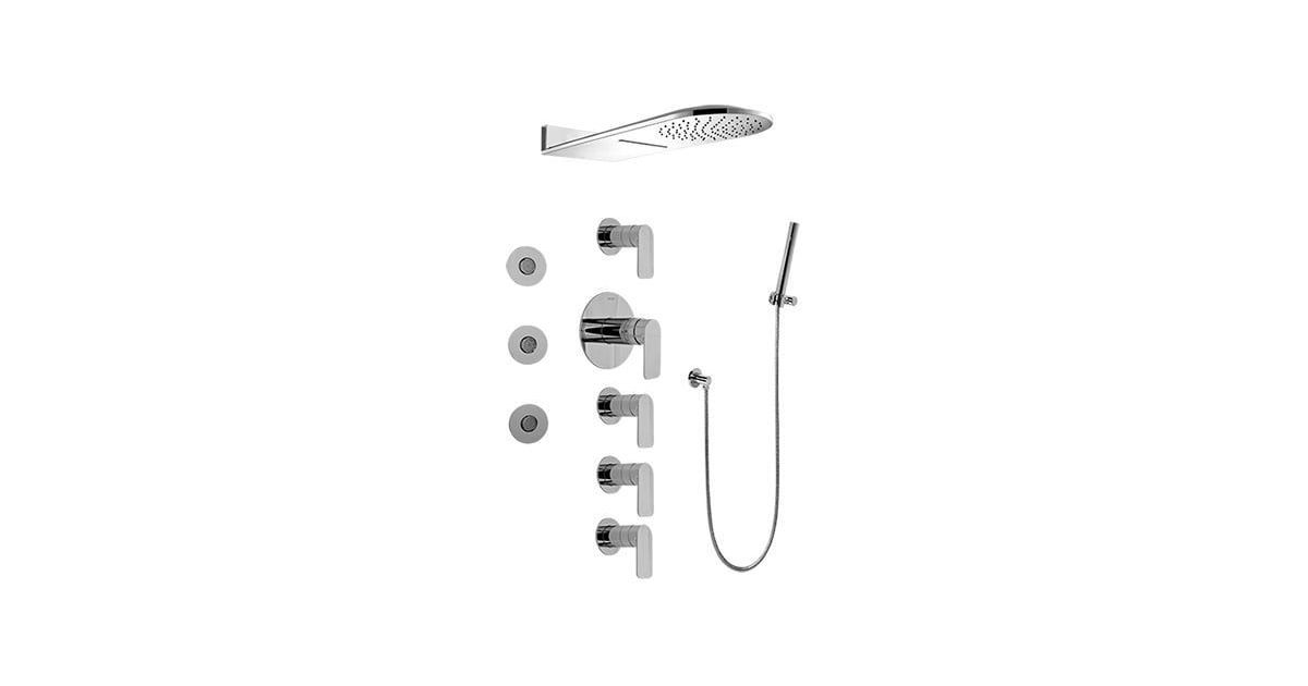Graff GK1.123A-LM42S-PC Aqua-Sense Full Round Thermostatic Shower ...