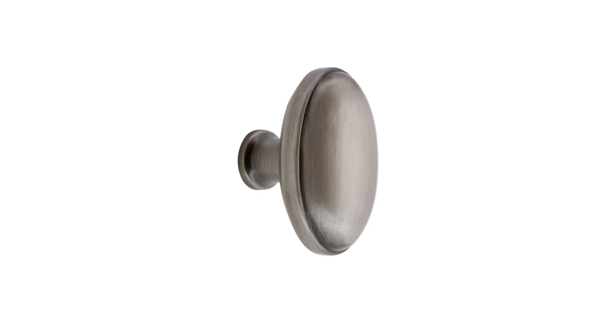 Grandeur 800053 Eden Prairie 1-3/4” Solid Brass Vintage Oval Cabinet ...