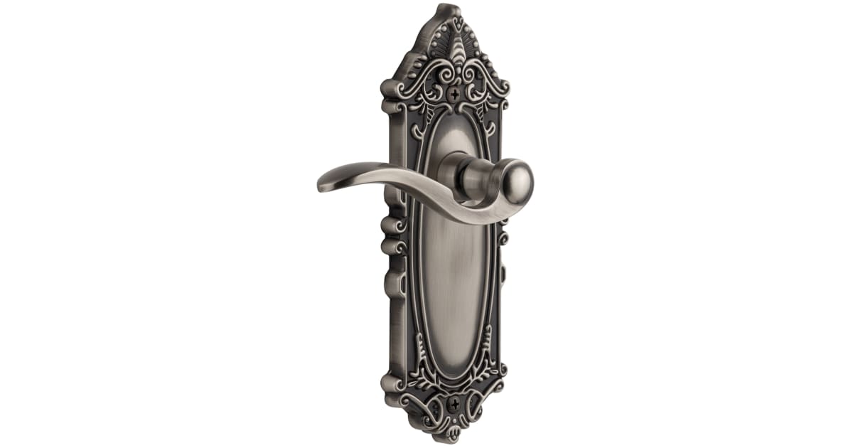 Grandeur 821177 Grande Victorian Right Handed Privacy Door Lever Set ...