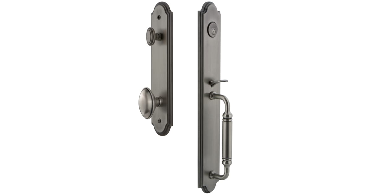 Grandeur 841943 Arc - Keyed Different - Solid Brass Full Plate Single ...