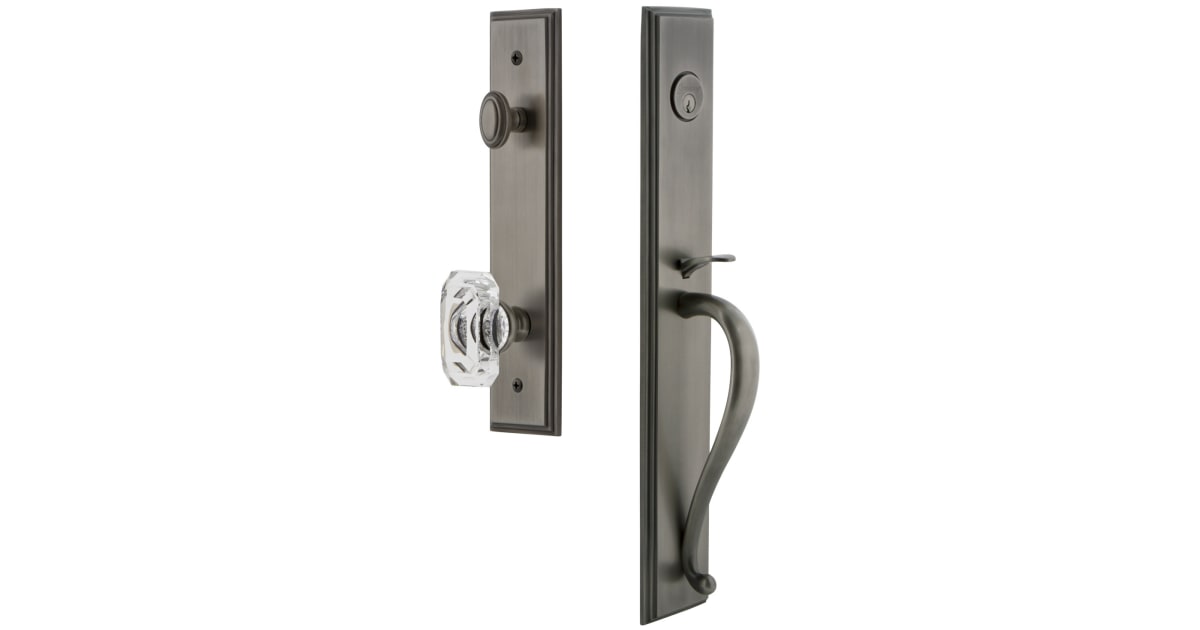 Grandeur 844572 Carre - Keyed Different - Solid Brass Full Plate Single ...