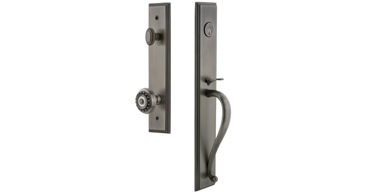 Grandeur 845280 Carre - Keyed Different - Solid Brass | Build.com