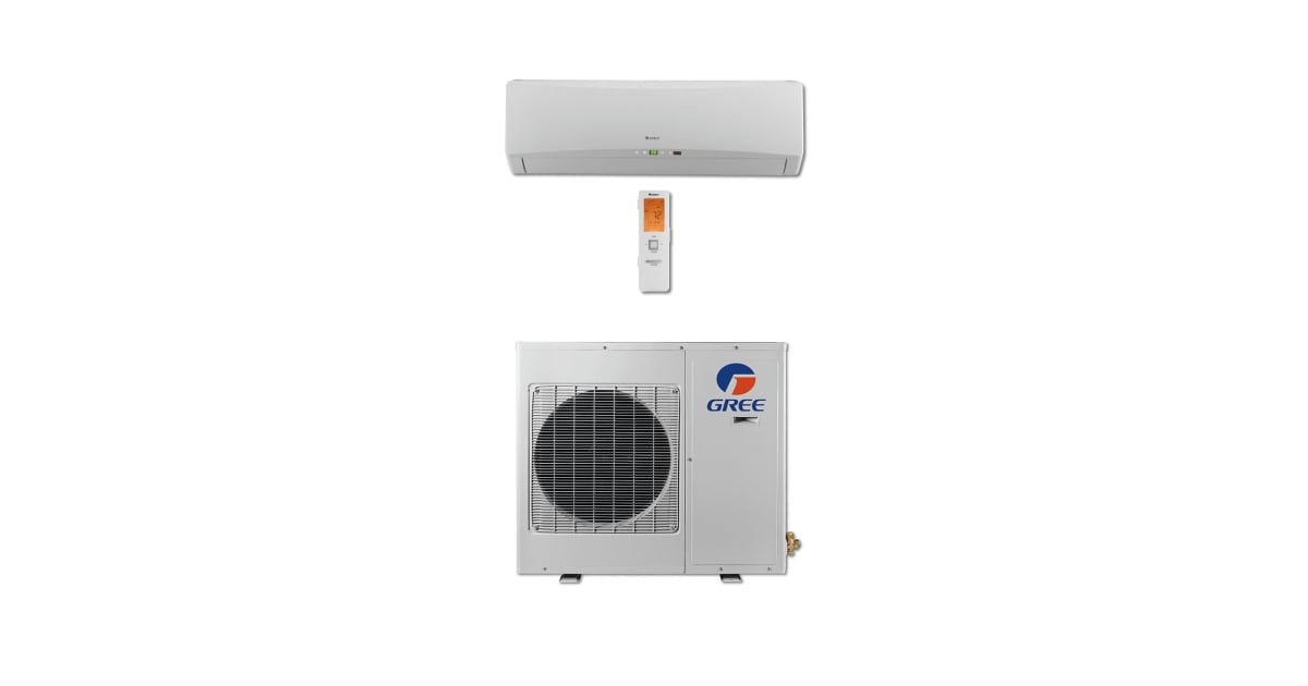 Gree TERRA12HP230V1A 12000 BTU Cooling/13000 BTU Heating 208/230 Volt ...