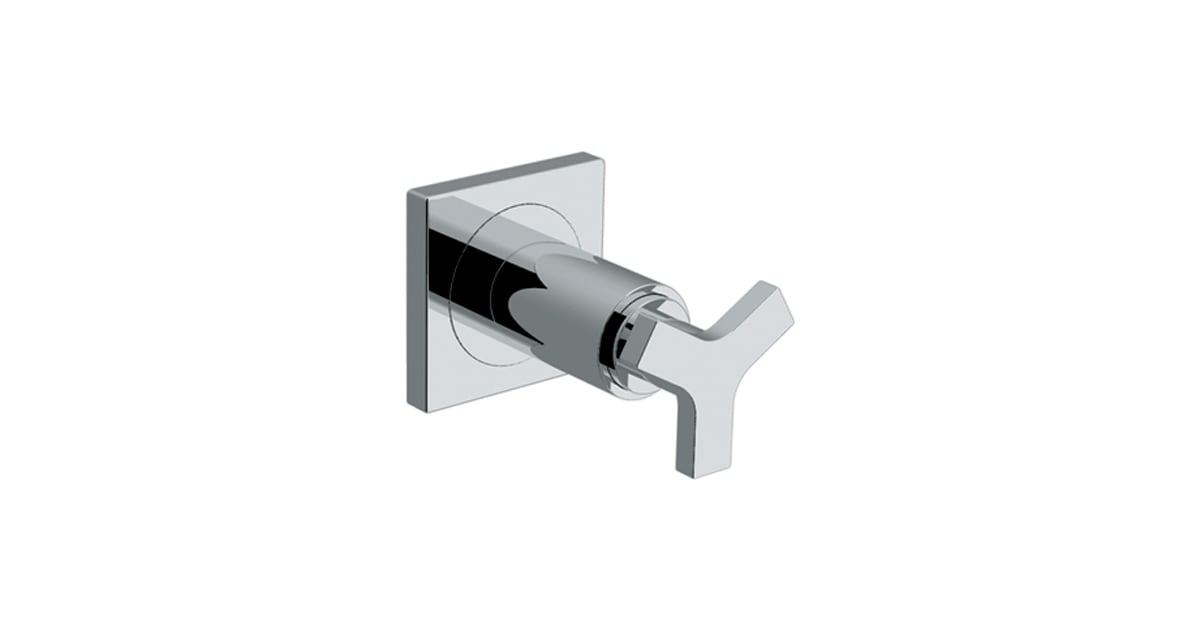 Grohe 19423000 Allure Volume Control Valve Trim Only with Cross Handle ...