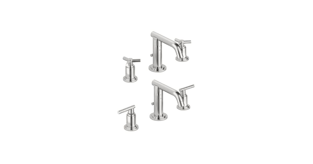 Grohe 20072ENE Atrio Bathroom Faucet Three Hole Double Handle ...
