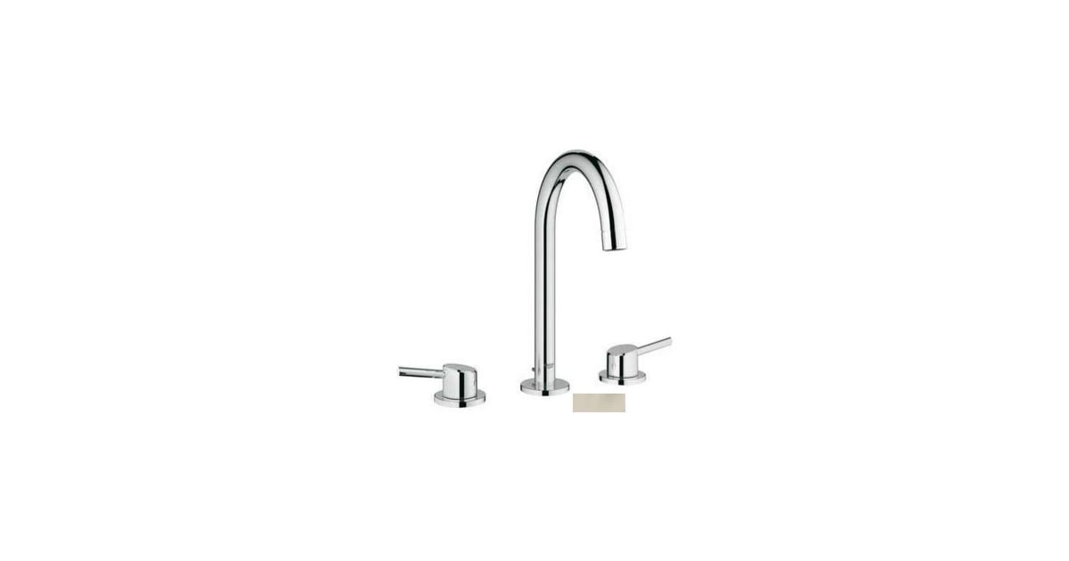 Grohe 20217EN1 Concetto Widespread Bathroom Faucet with SilkMove and ...