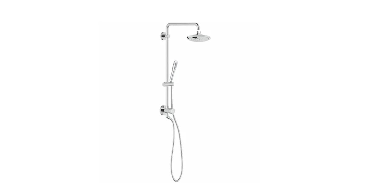 Grohe 27868000-27492000-27400000 Retro-Fit Shower System with Shower ...