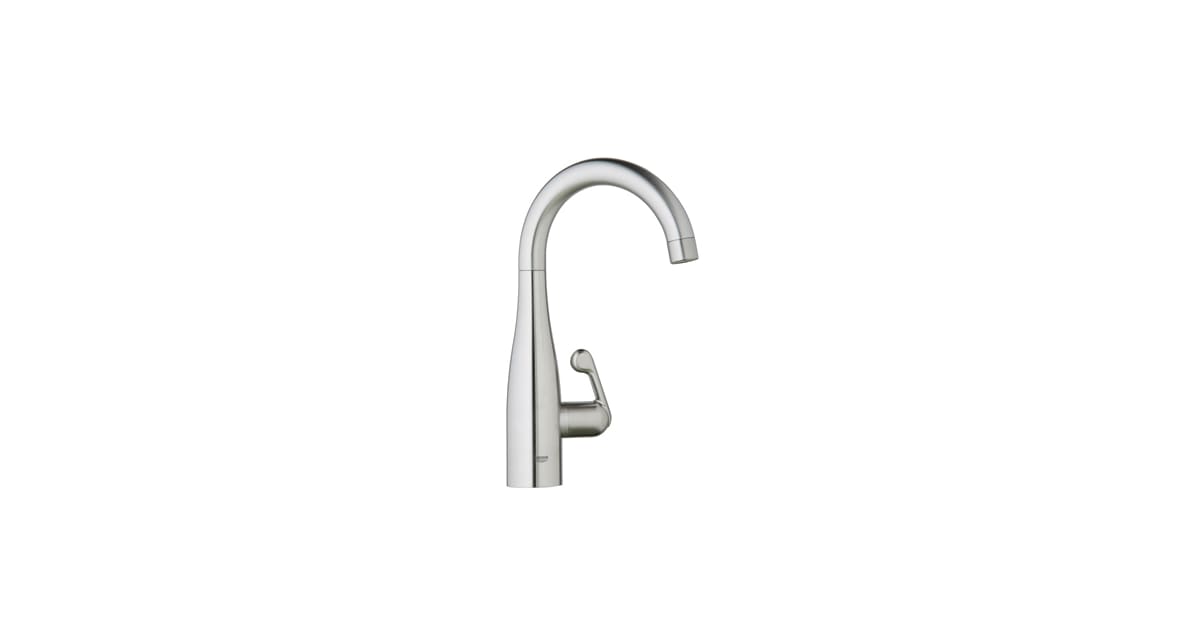 Grohe 30017SD0 Single Handle Bar Faucet from the Ladylux Pro Series ...