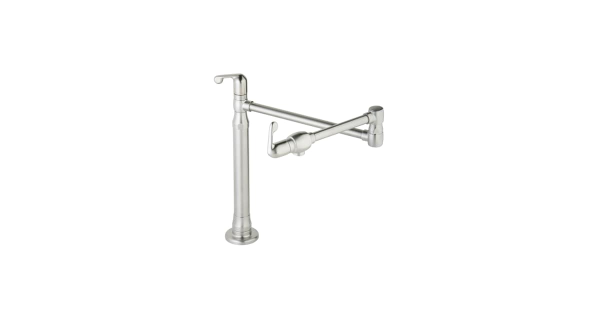 Grohe 31040SD0 Double Handle Deck Mounted Pot Filler from the Ladylux ...