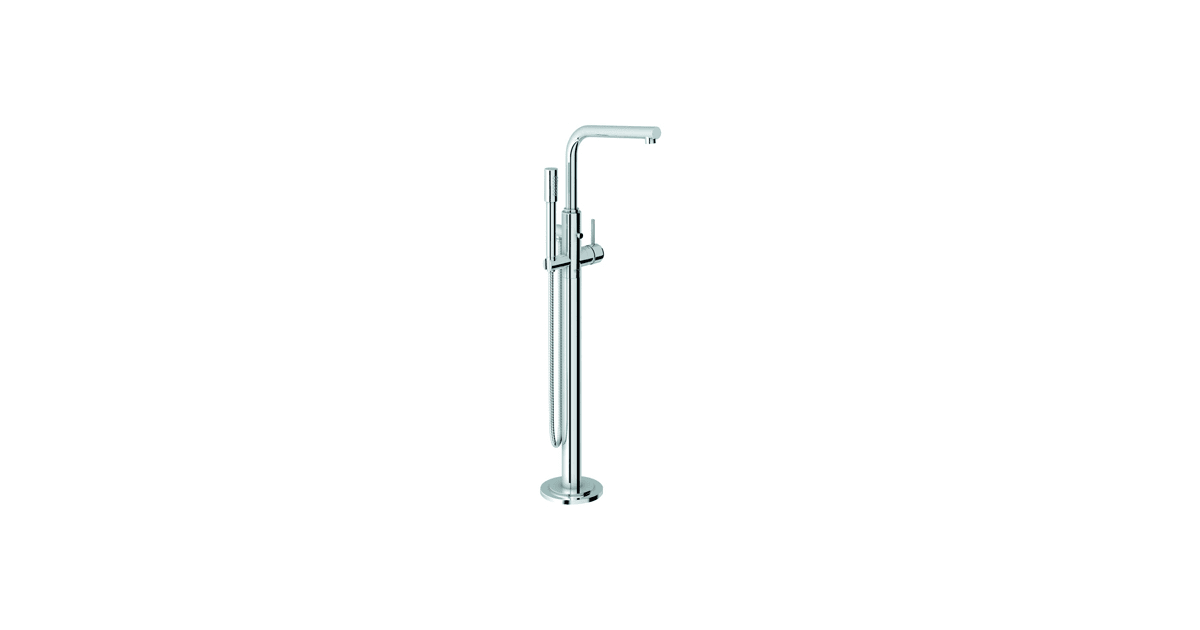 Grohe 32227002 Floor Mounted Tub Filler with Handshower from the Atrio ...
