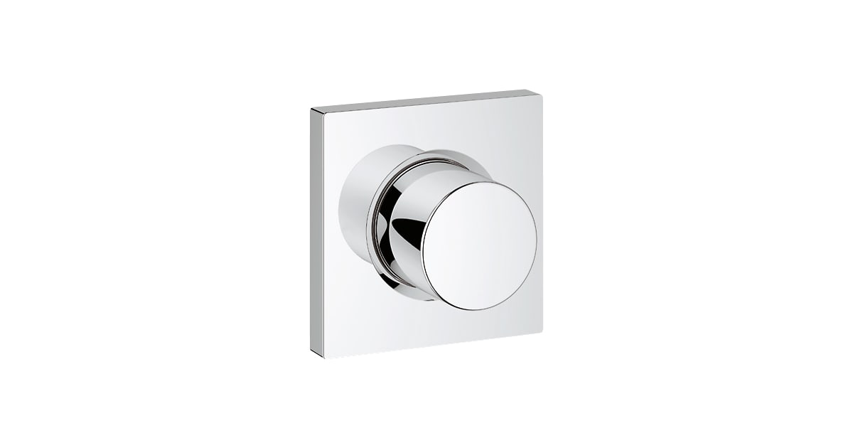Grohe 27623000 Grohtherm Volume Control Valve Trim Only with Knob ...