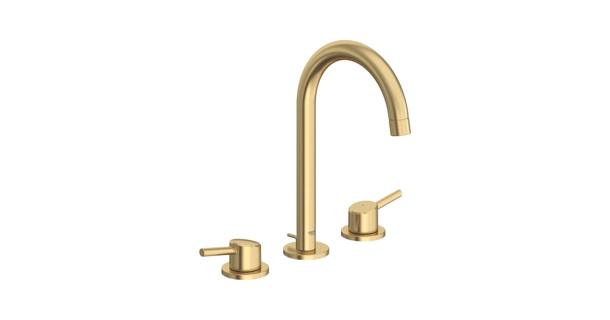 Grohe 20217GNA Concetto 1.2 GPM Widespread Bathroom Faucet with ...