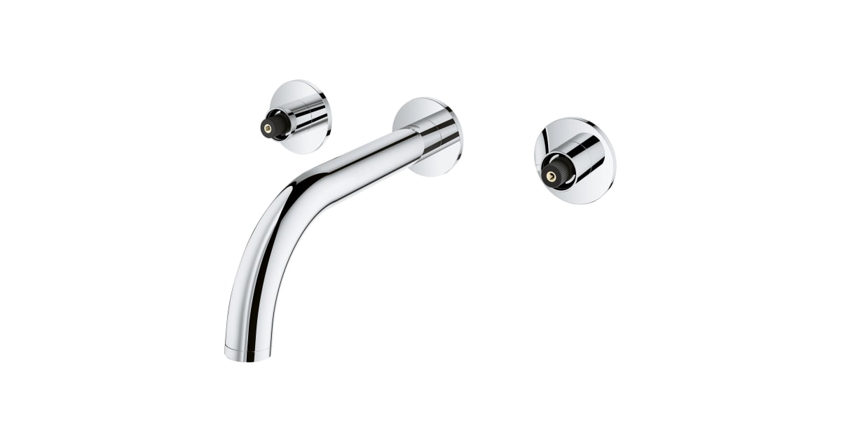 Grohe 20663000 Atrio 2 Handle Wall Mount Faucet 1.2 GPM | Ferguson Home