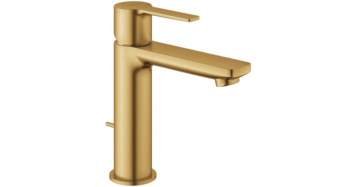 Grohe 23794GNA Lineare 1.2 GPM Single Hole Bathroom Faucet with ...