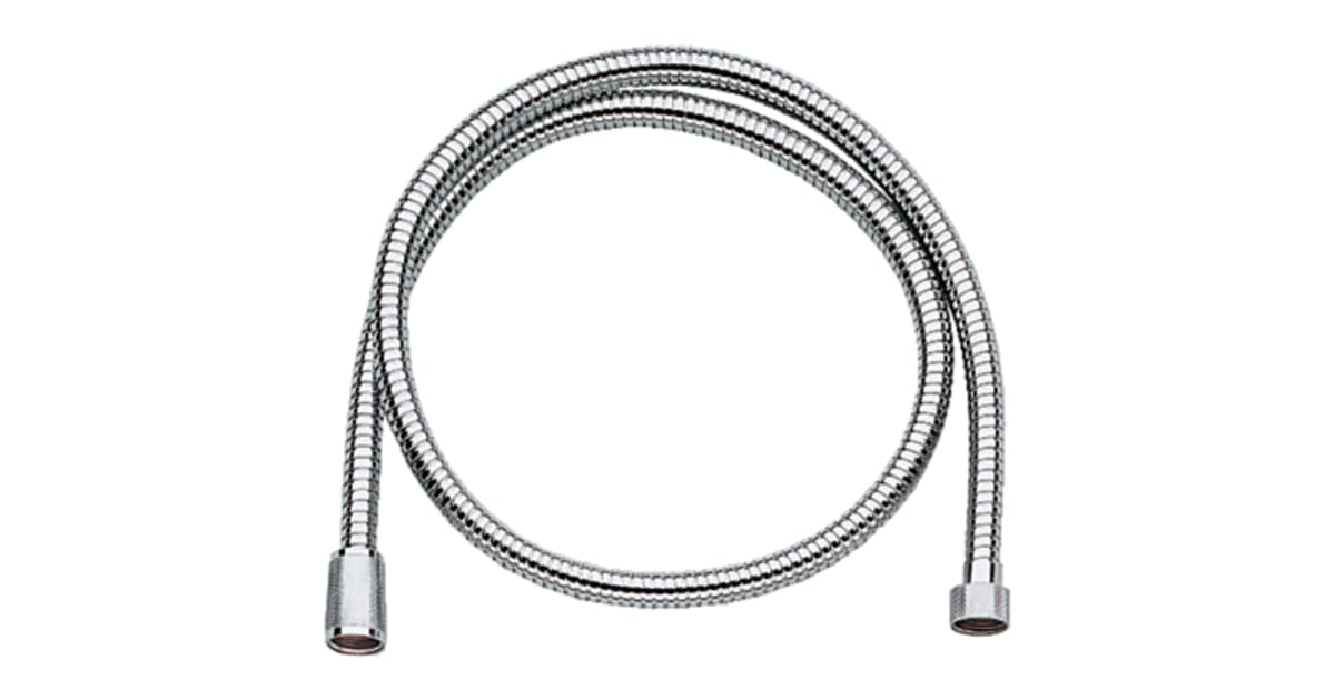 Grohe 28142000 RelaxaFlex Longlife 49" Metal Handshower Hose for 1/2 ...