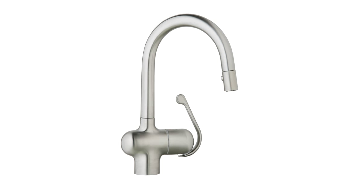 Grohe 32256SD0 Ladylux Pro Pull-Down High-Arc Kitchen Faucet with 2 ...