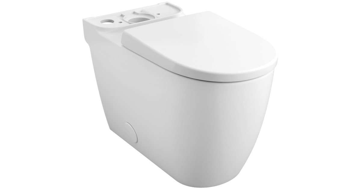 Grohe 39677000 Essence Elongated Chair Height Toilet Bowl Only - Seat ...
