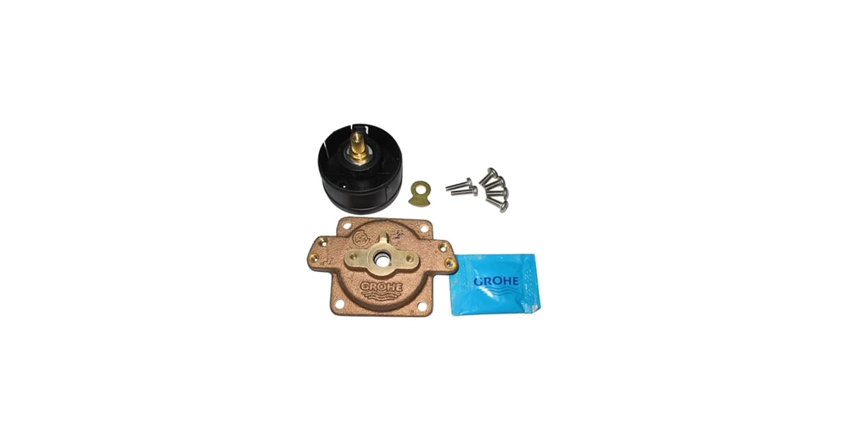 Grohe 47343550 Grohsafe Valve Cover with Trim Set | Ferguson Home