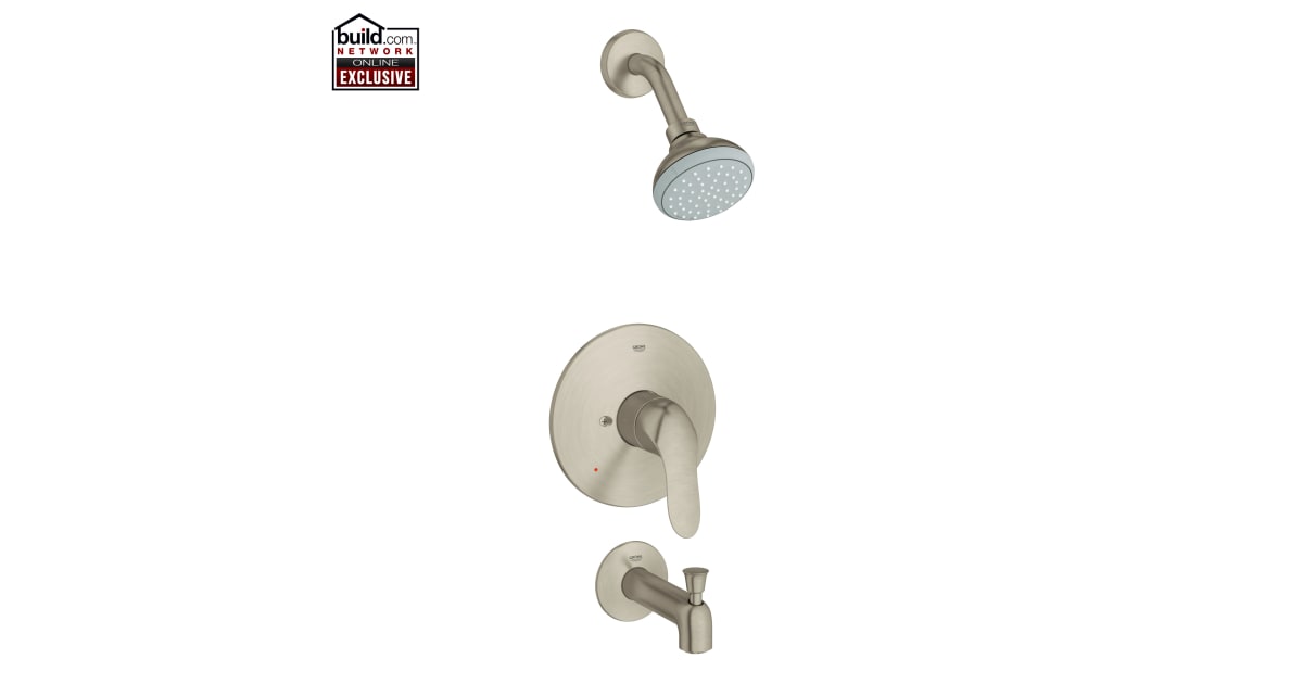 Grohe 35049EN1 Agira Tub and Shower Trim Package with Multi-Function ...