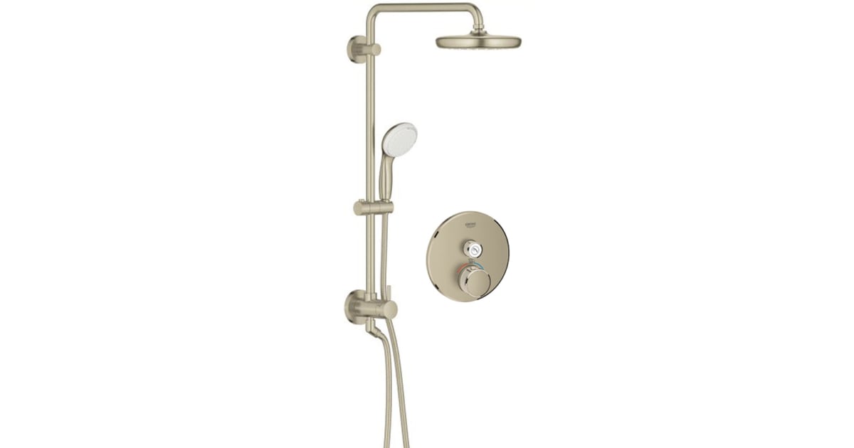 Grohe GSS-Retrofit-8-EN0 SmartControl Shower System with Shower System ...