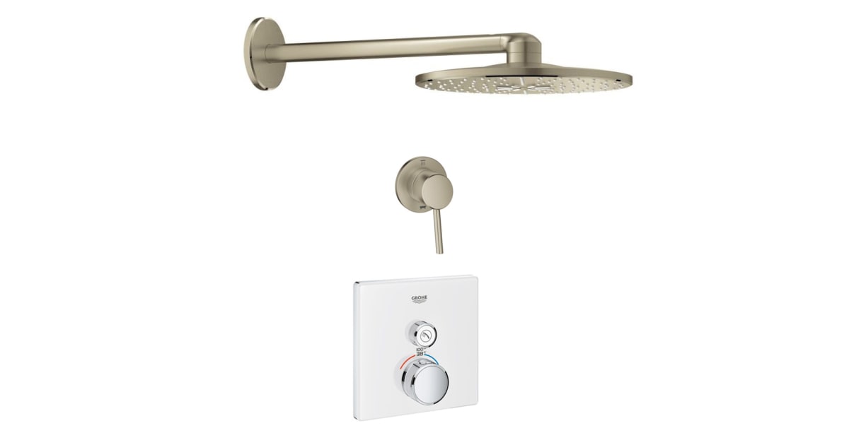 Grohe GSS-smartactive-SQ-2-EN0 SmartControl Shower System with Shower ...
