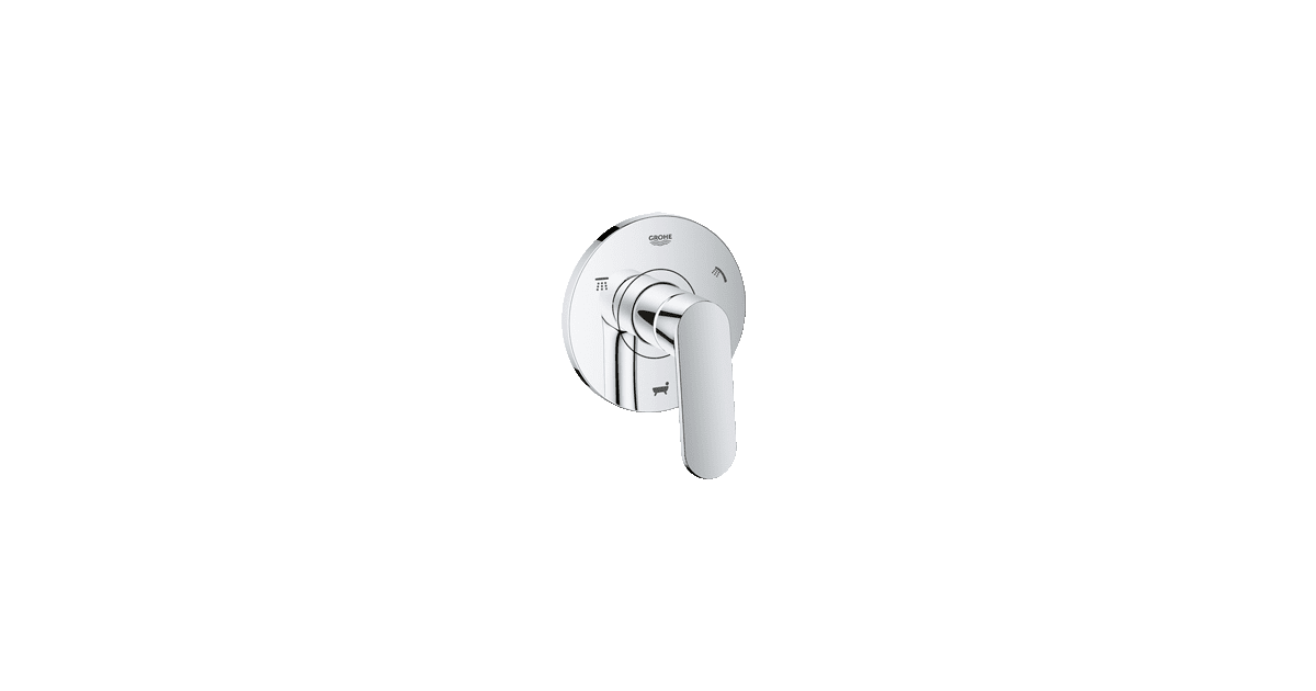 Grohe 118306000 Europlus 3-Way Diverter Trim | Ferguson Home