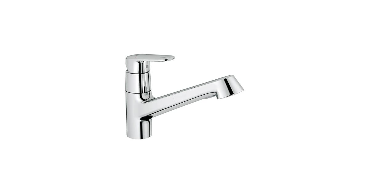 Grohe 3294620E Europlus Pullout Spray WaterCare Kitchen Faucet with ...